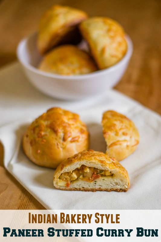 Stuffed Curry Bun Recipe, Paneer Stuffed Curry Bun – Kannamma Cooks