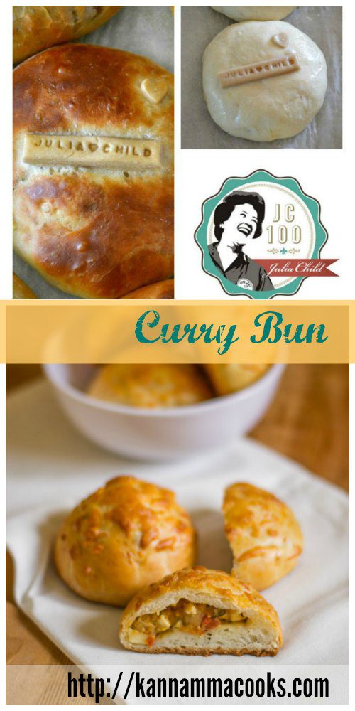 Curry Bun Recipe, Stuffed Curry Bun Recipe, Paneer Stuffed Curry Bun