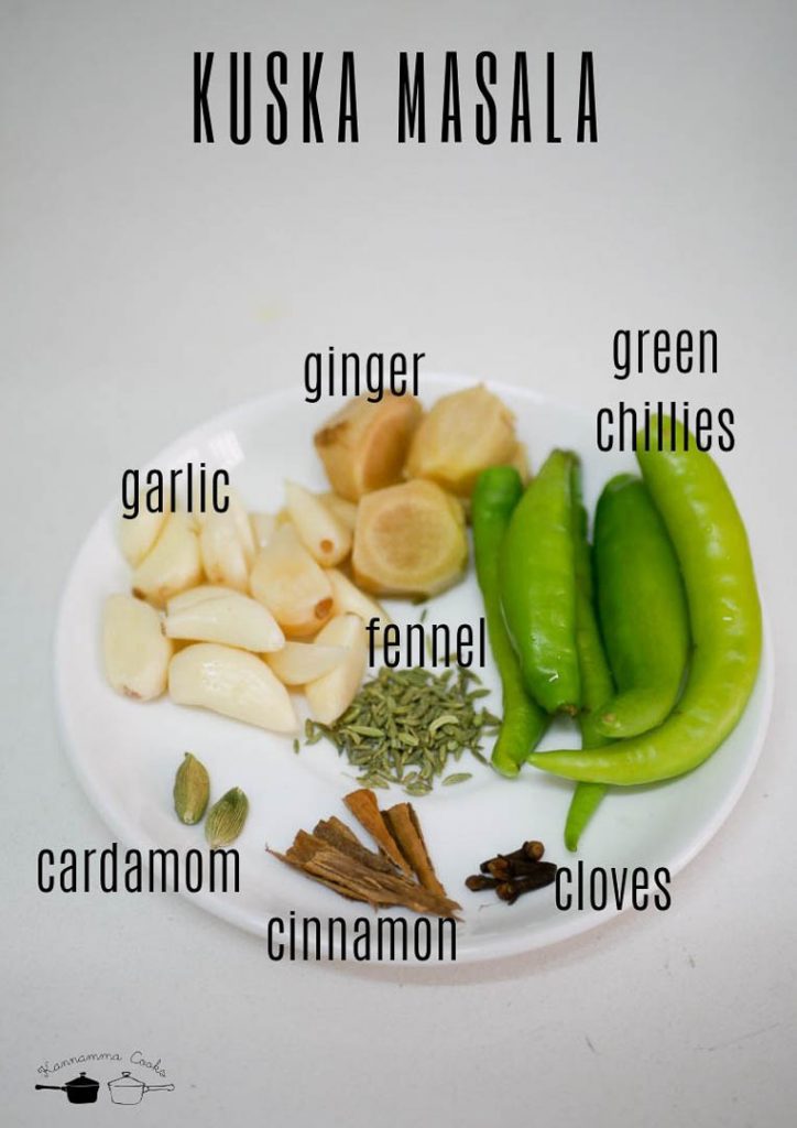 Kuska Recipe, Tamil style kushka recipe – Kannamma Cooks