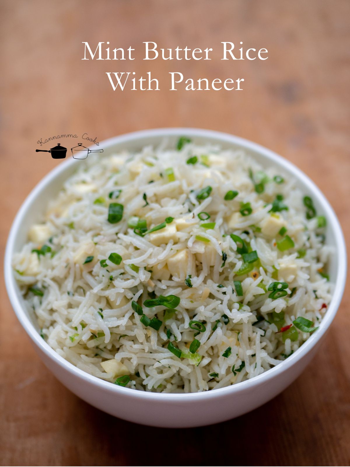 Mint Butter Rice With Paneer – Kannamma Cooks
