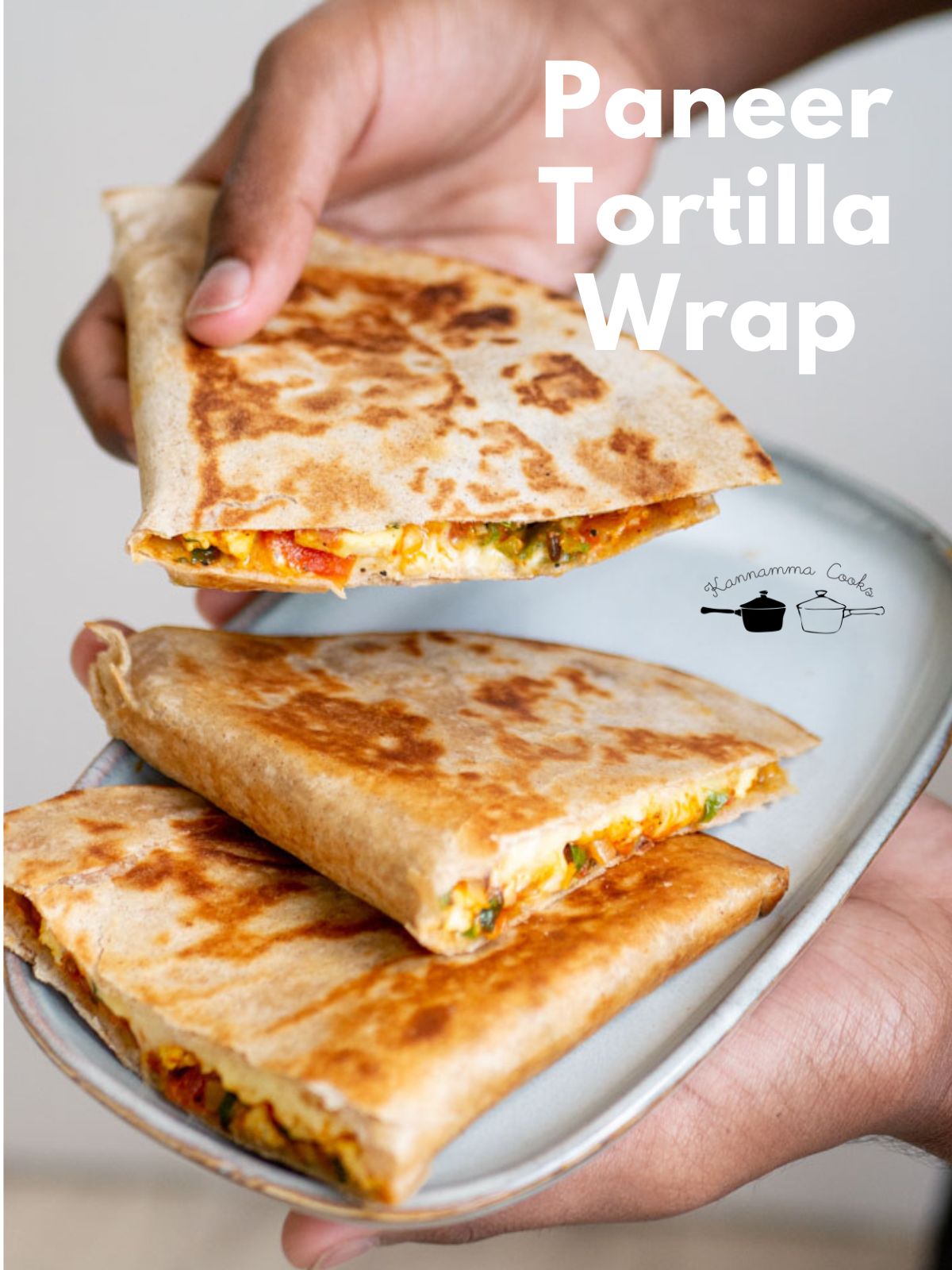 Paneer Tortilla Wrap – Kannamma Cooks