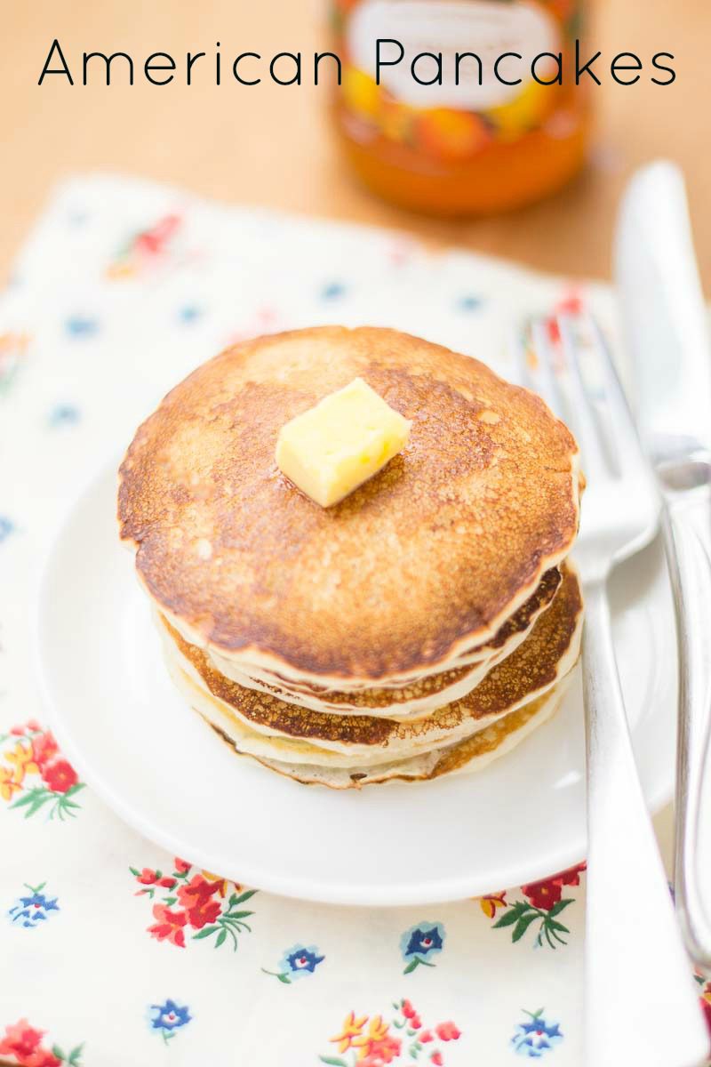 Easy Pancakes Recipe, Classic American Pancakes, Homemade Pancakes ...