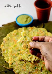 Akki Roti , Rice Rotti, Arisi Rotti Recipe – Kannamma Cooks