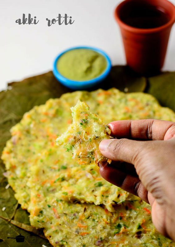 Akki Roti , Rice Rotti, Arisi Rotti Recipe – Kannamma Cooks