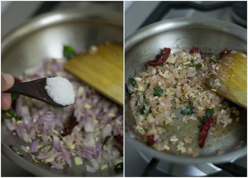 Bas Saaru and Cabbage Palya, Karnataka Style Bas Saaru - Palya