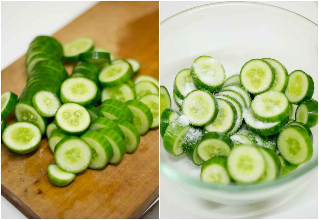 Chilled Cucumber Salad – Kannamma Cooks
