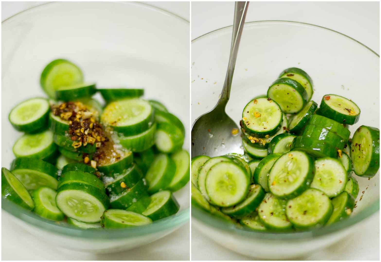 Chilled Cucumber Salad – Kannamma Cooks