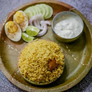 Chicken Donne Biryani Recipe | Dhonnai Biryani Recipe | Bengaluru ...