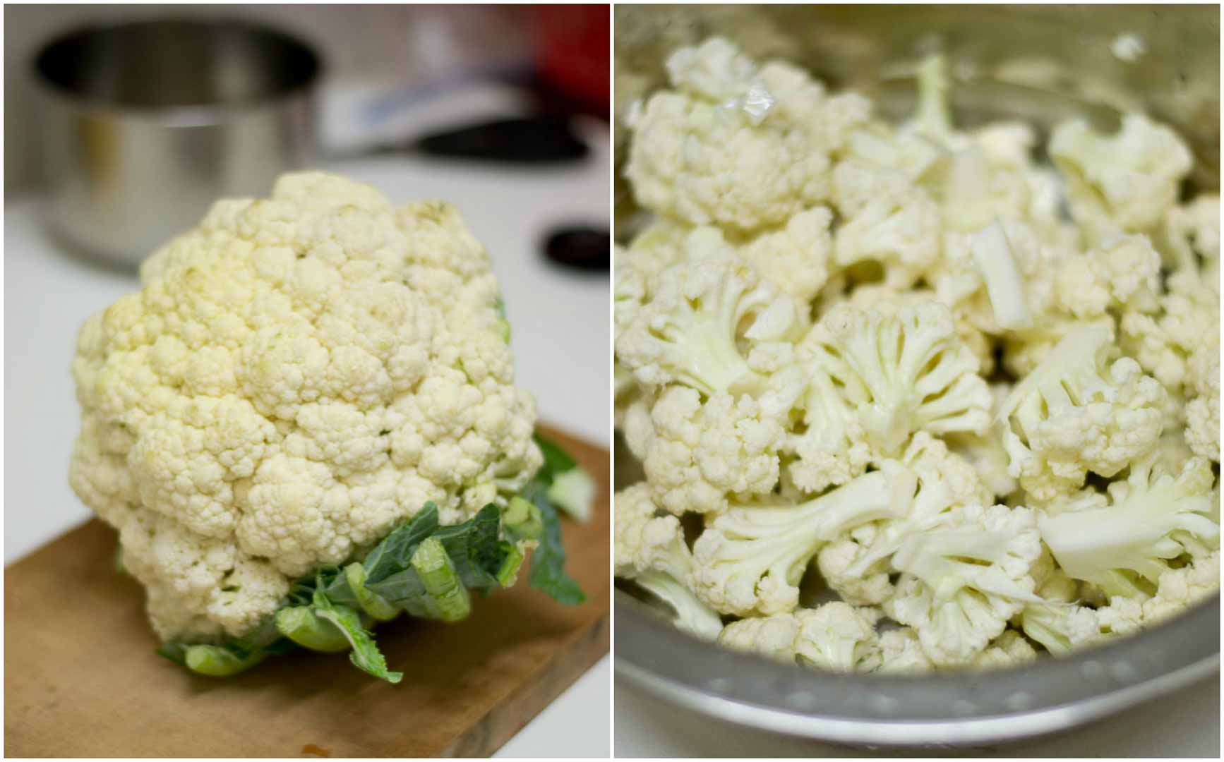Gobi Kempu Bezule, Cauliflower bezule recipe – Kannamma Cooks