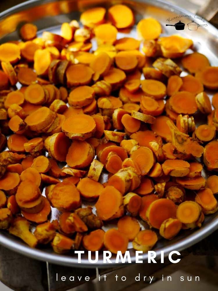 How to make turmeric powder at home from scratch – Kannamma Cooks