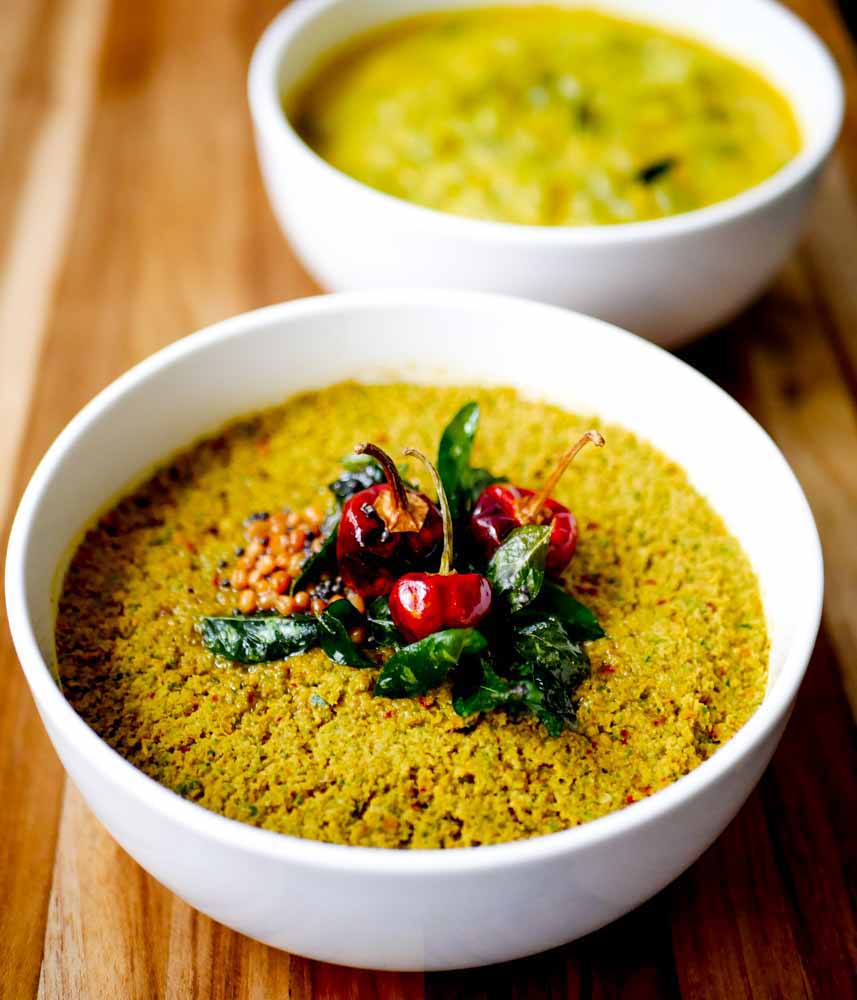 Peerkangai Thol Thogayal, Ridge-gourd peel chutney – Kannamma Cooks