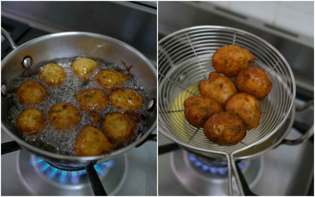 Punugulu – Idli Maavu Bonda – Kannamma Cooks