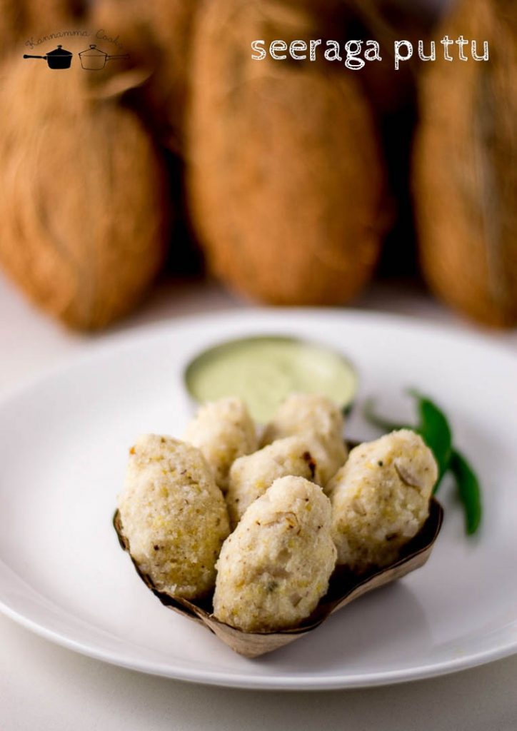 Jilakara Kudumulu Recipe, Seeraga Puttu – Kannamma Cooks