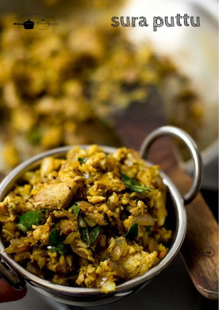 Sura Puttu, Fish Puttu Recipe – Kannamma Cooks