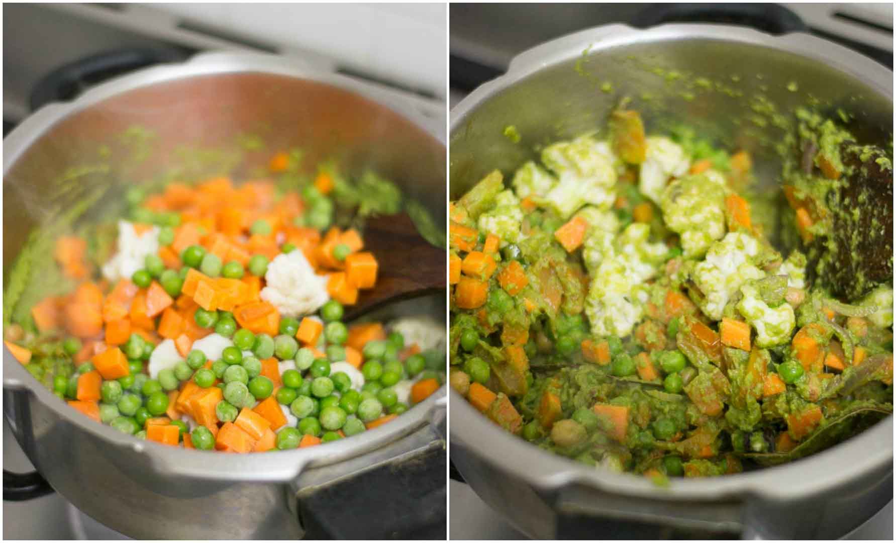 Vegetable Palav, Karnataka style tarkari palav recipe – Kannamma Cooks