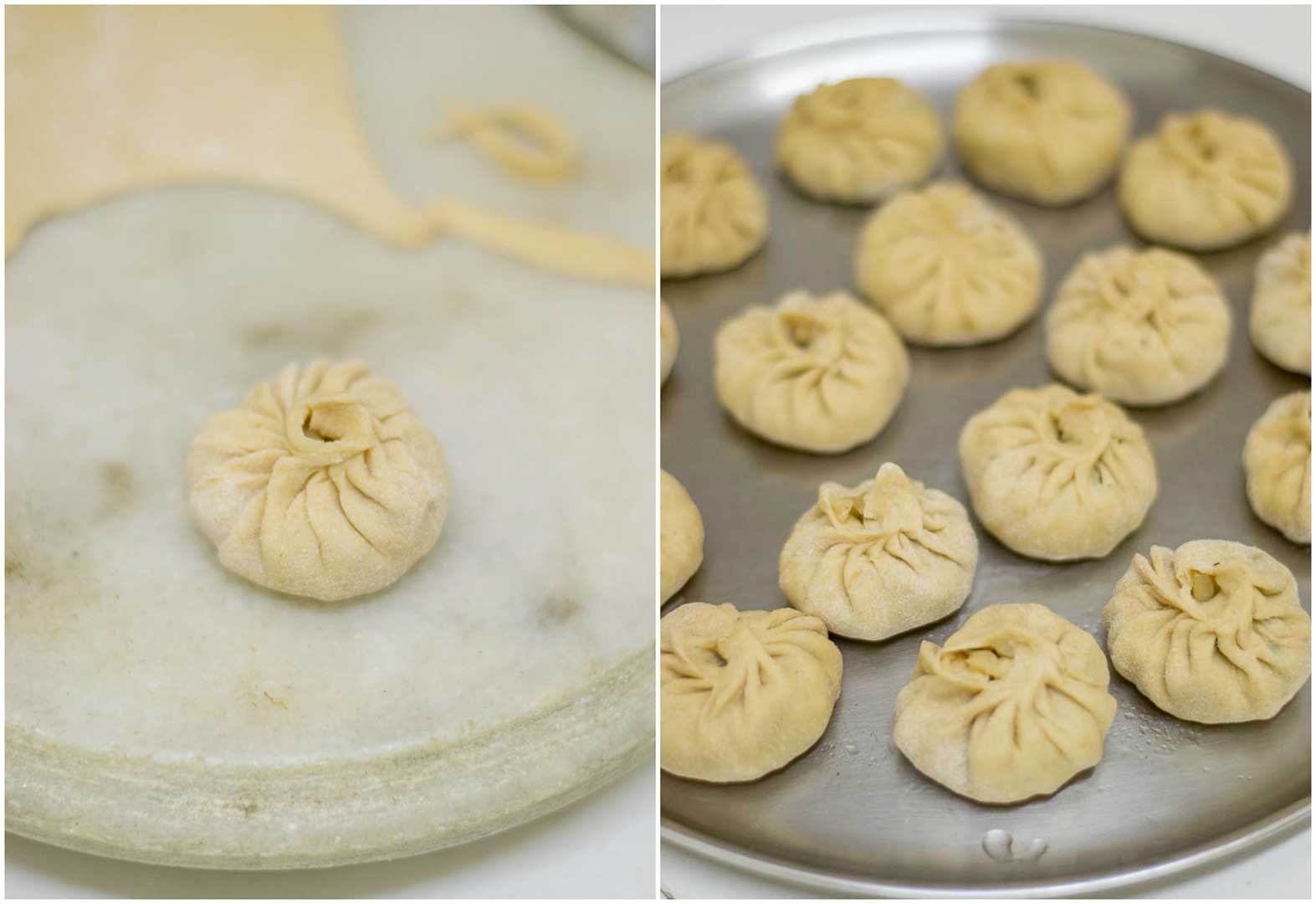 Whole wheat momos recipe with vegetable filling – Kannamma Cooks